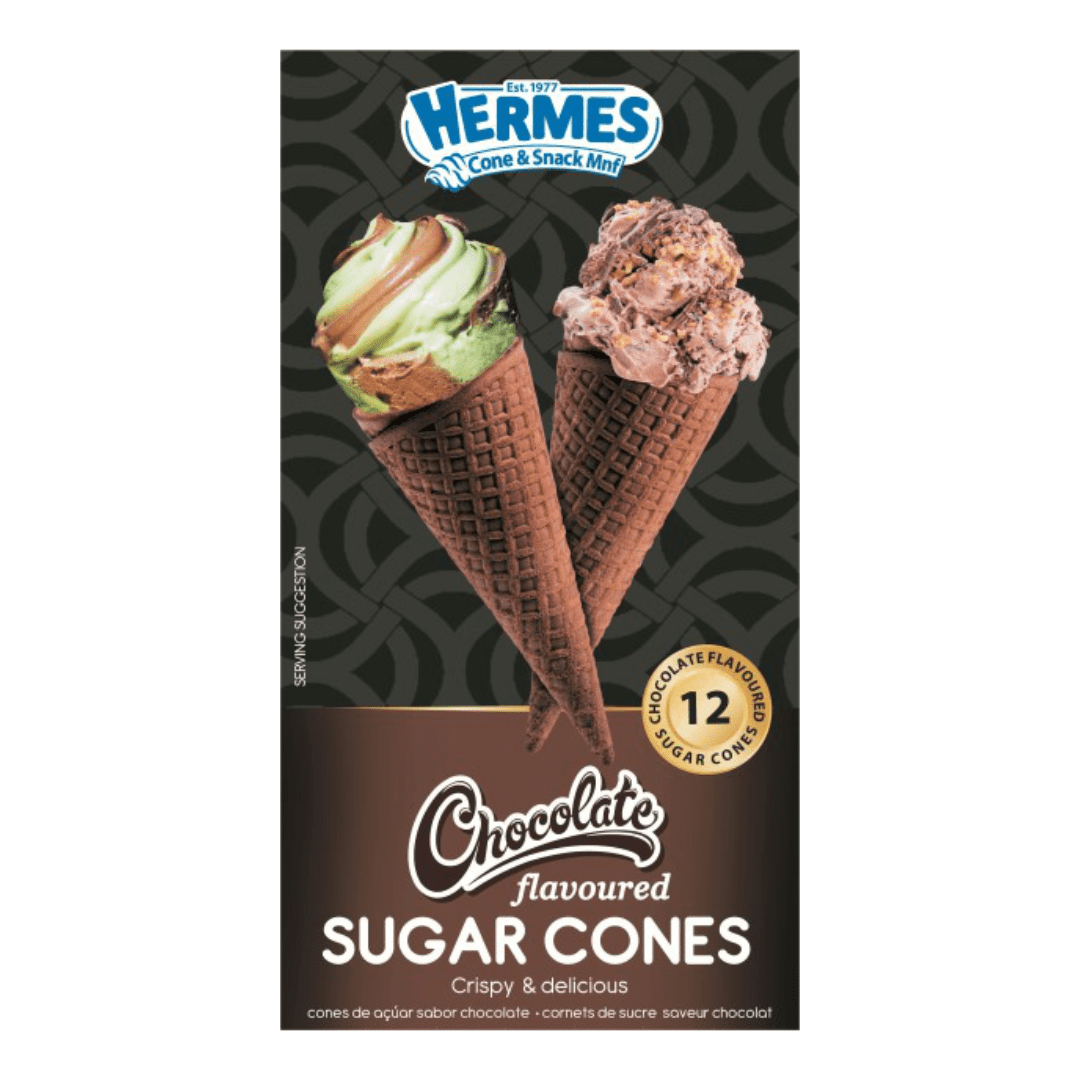 Small Cocoa Sugar cones 110mm | Hermes